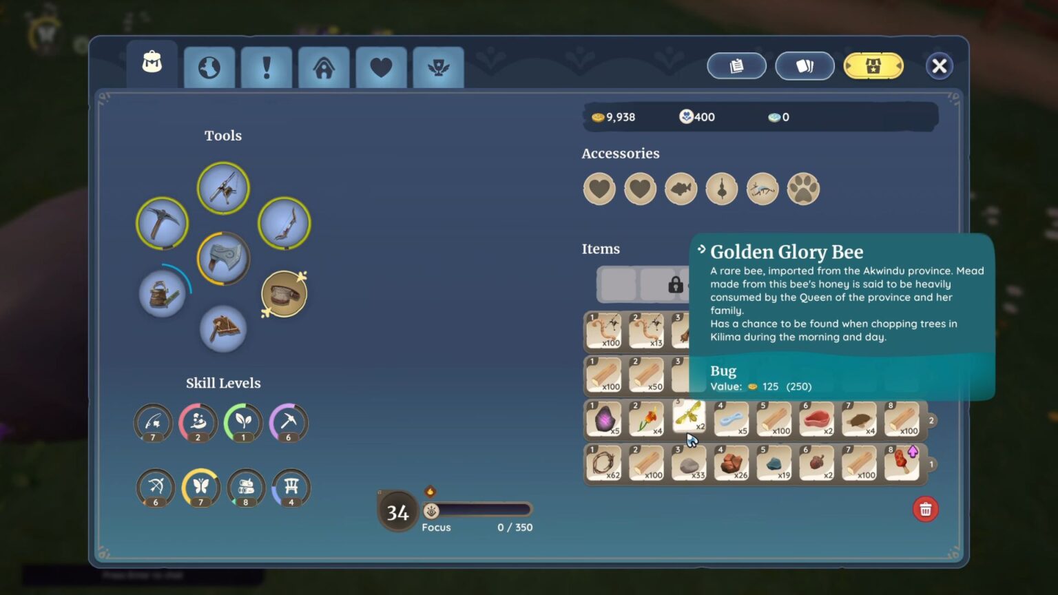 Palia: Where to Find Golden Glory Bee
