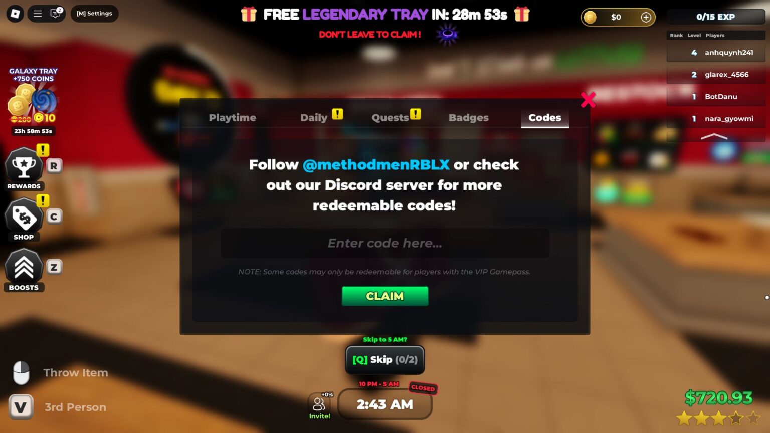 Burger Game Codes - Deltia's Gaming