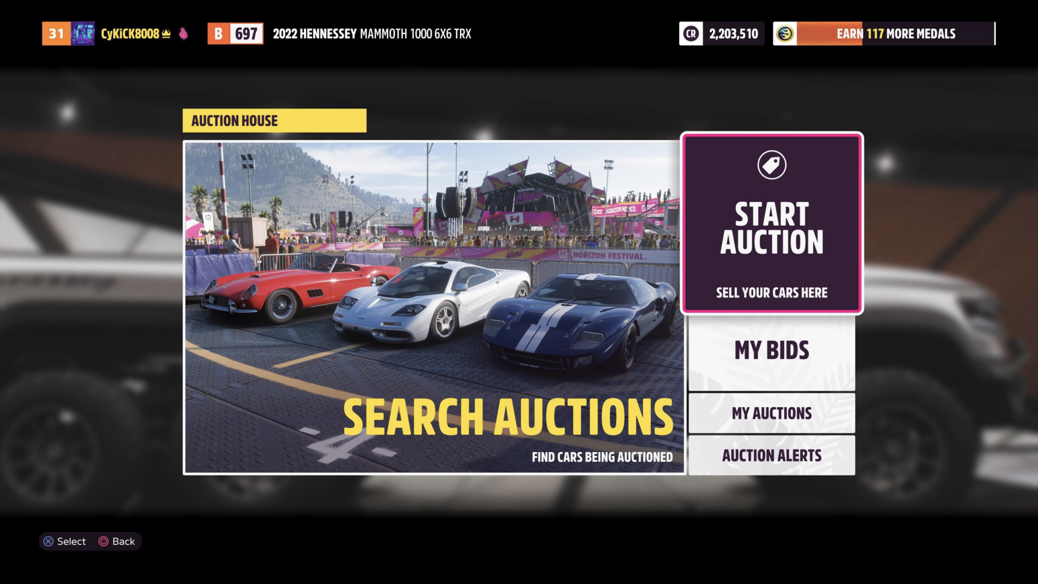 Forza Horizon 5 Auction House Down