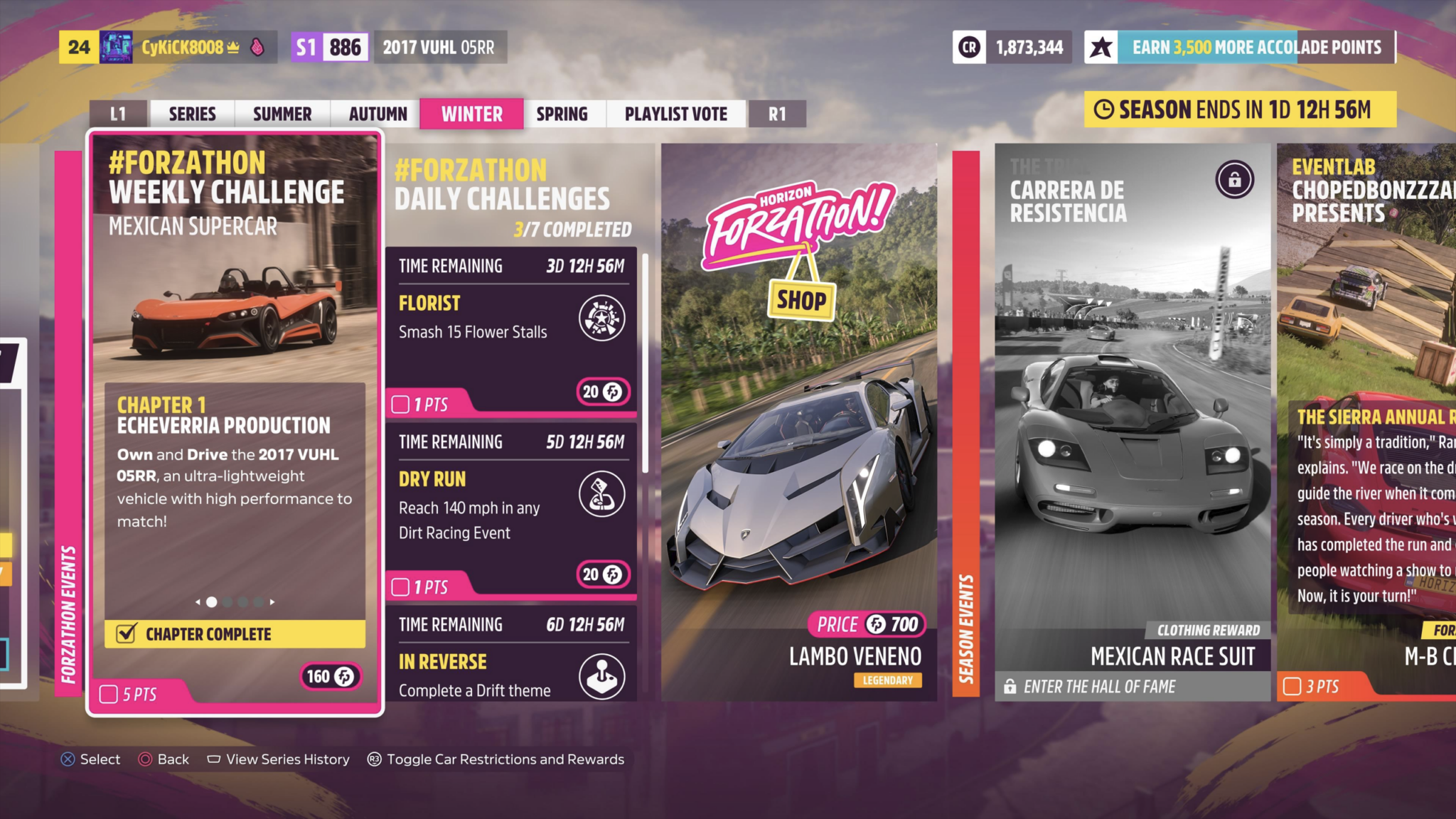 How To Complete the Mexican Supercar Forzathon Weekly Challenge in ...
