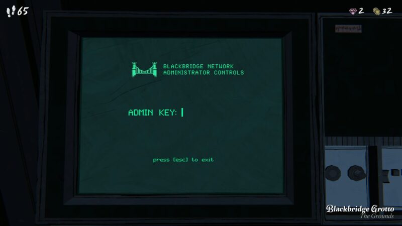 Blue Prince: How To Find Blackbridge Grotto Admin Key Passwords