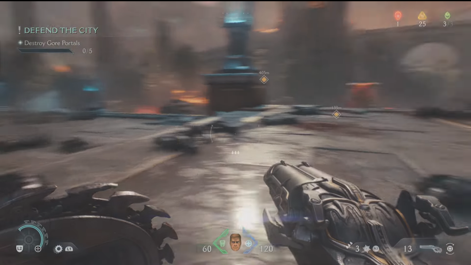 DOOM The Dark Ages: Chapter 6 The Siege Part 1, Walkthrough - Deltia's ...