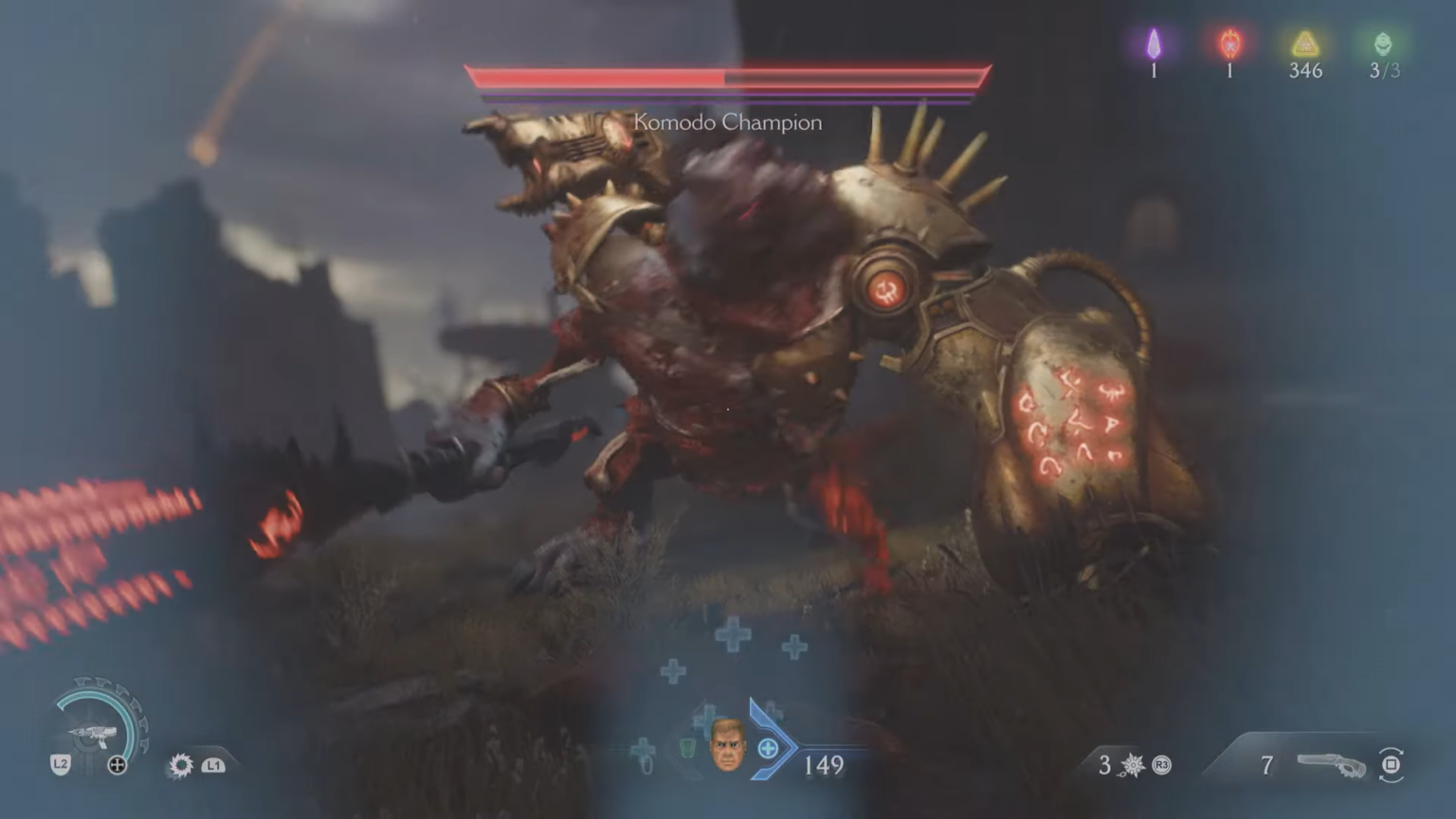 Doom the Dark Ages: How To Defeat the Komodo Champion (Boss Guide ...