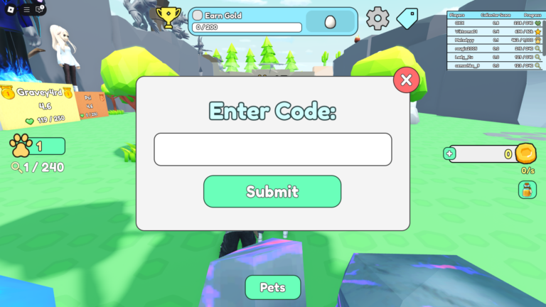 Collect All Pets Codes (September 2025) - Deltia's Gaming