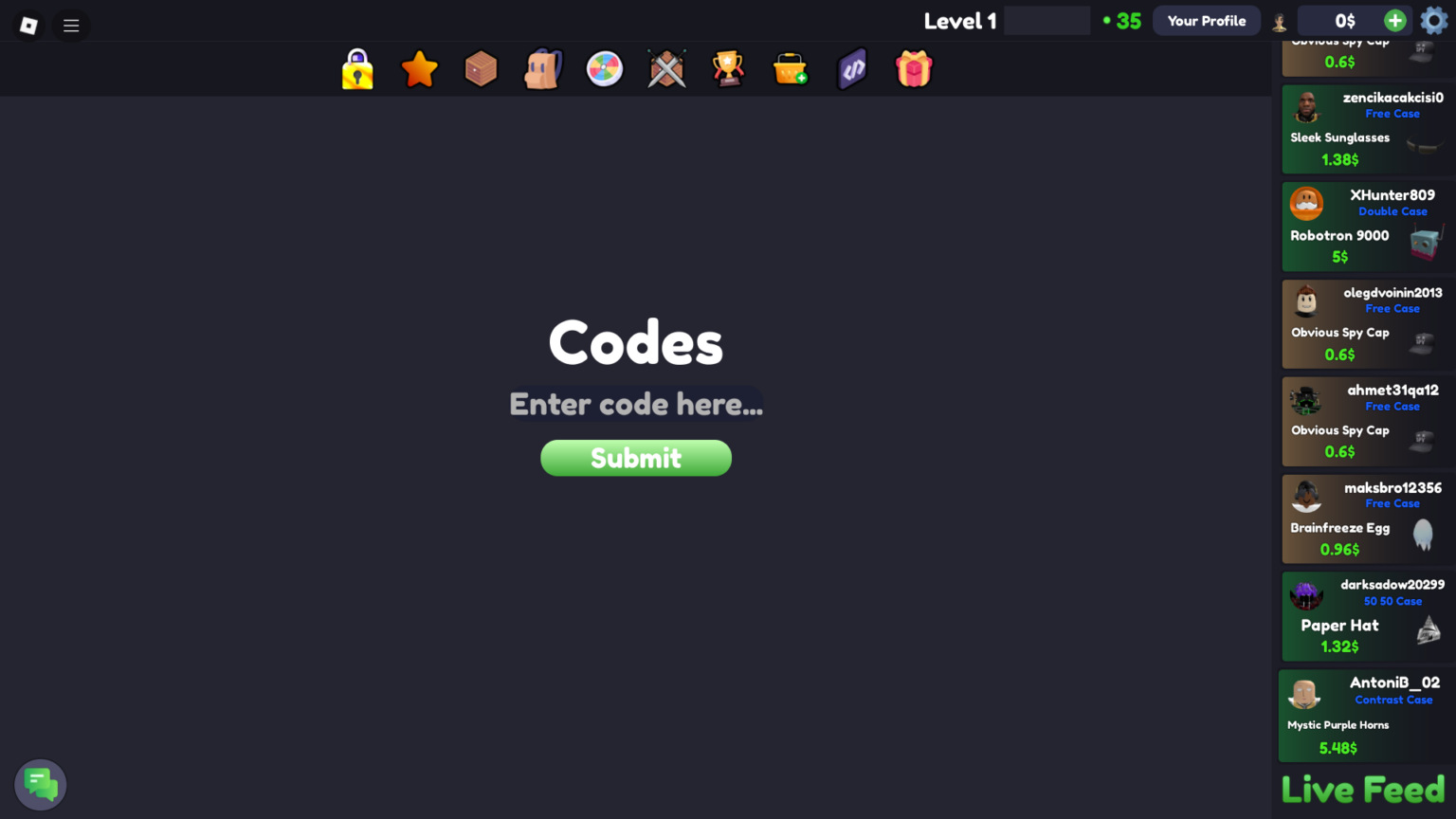 Case Opening Simulator 2 Codes - Deltia's Gaming