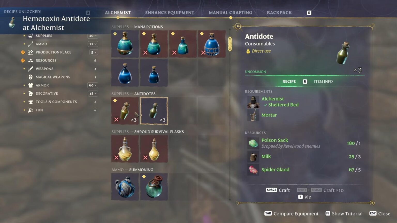 How to Get Spider Gland in Enshrouded - Deltia's Gaming