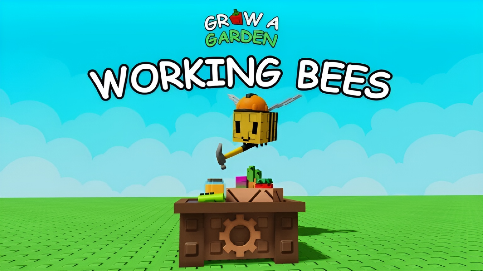 New Grow a Garden Update: Working Bees & Crafting Explained - Deltia's ...