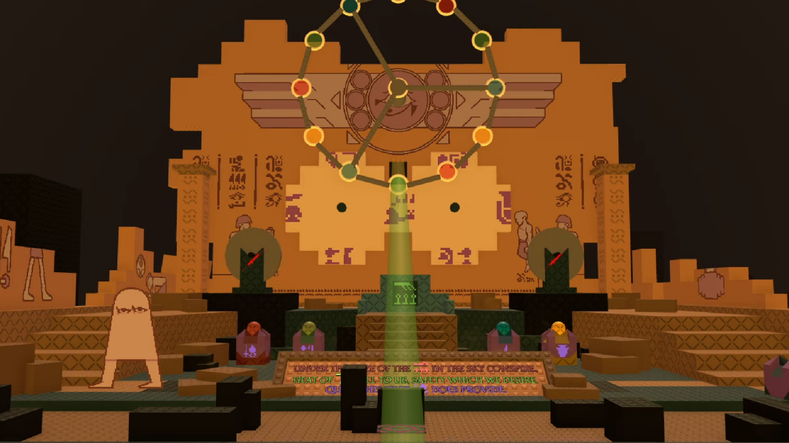 How To Solve Ancient Puzzle of Prophecy in Block Tales Chapter 4 - Deltia's Gaming