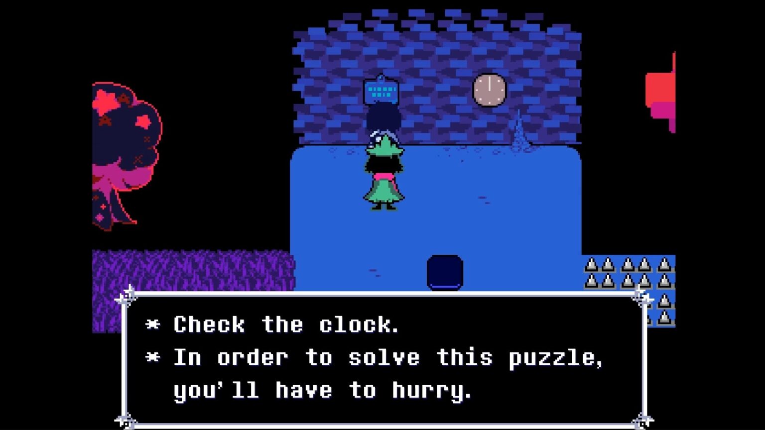Deltarune: Clock Puzzle Guide (Chapter 1) - Deltia's Gaming