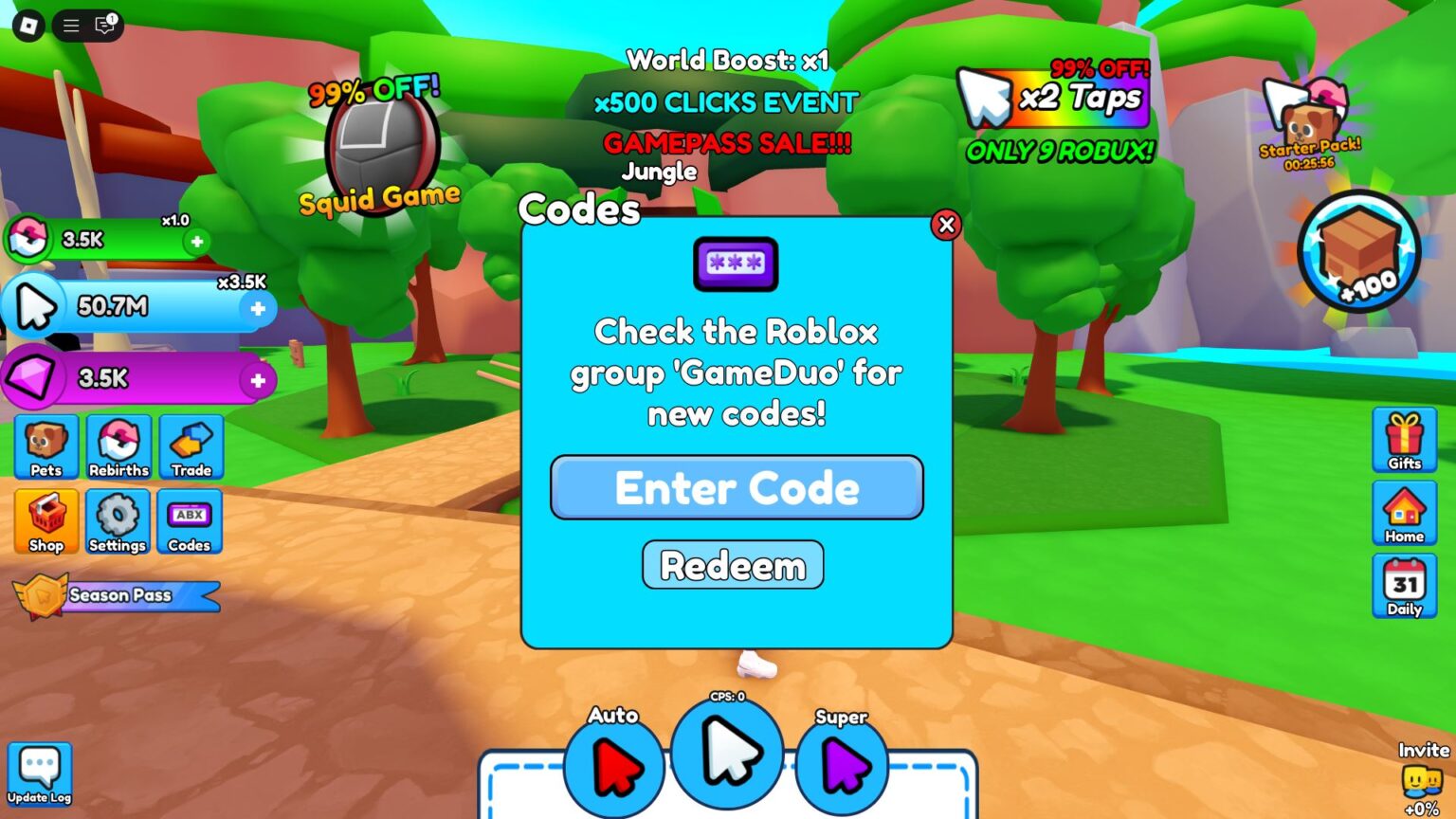 Mega Clickers Codes - Deltia's Gaming