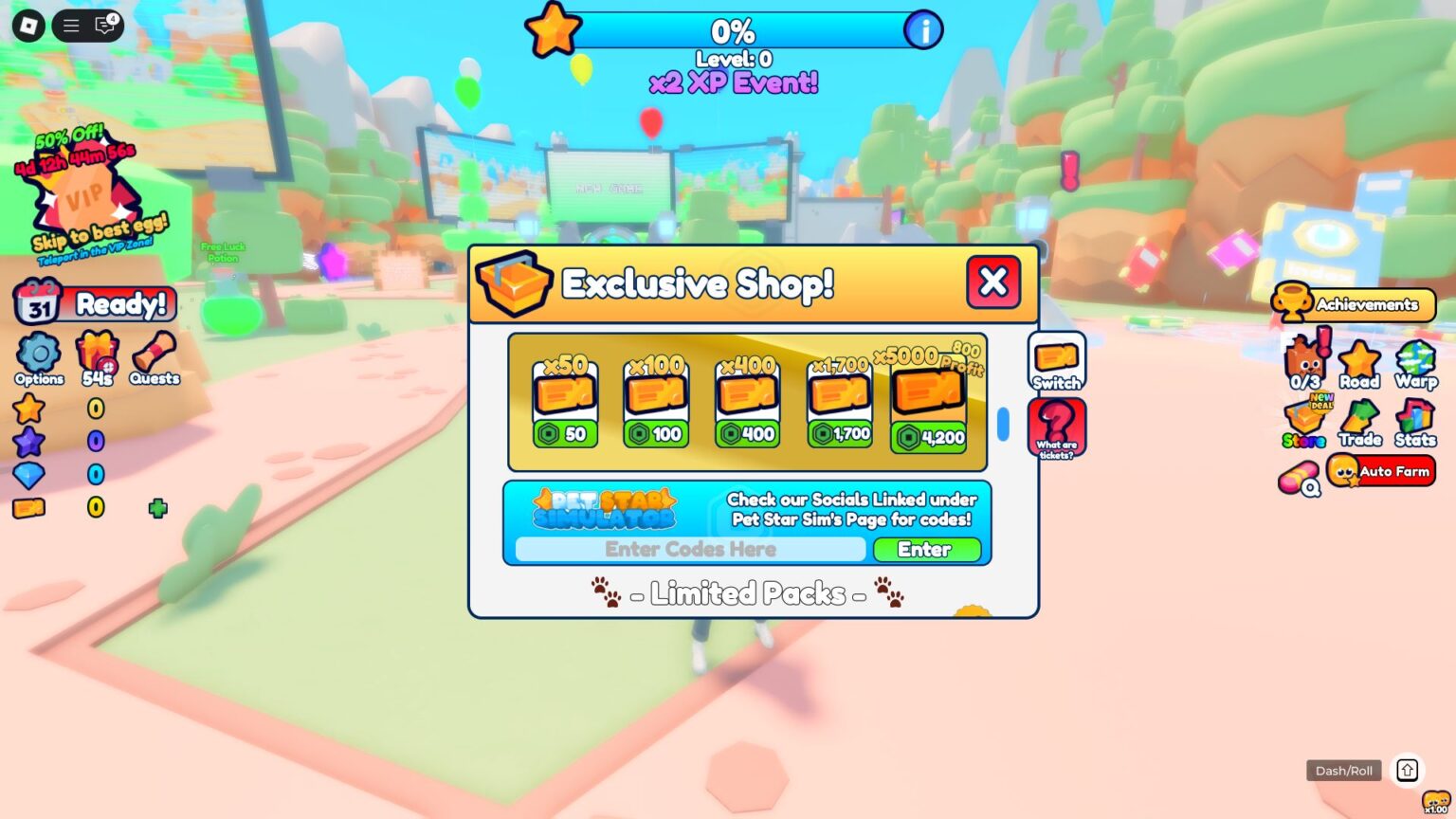 Pet Star Simulator Codes - Deltia's Gaming