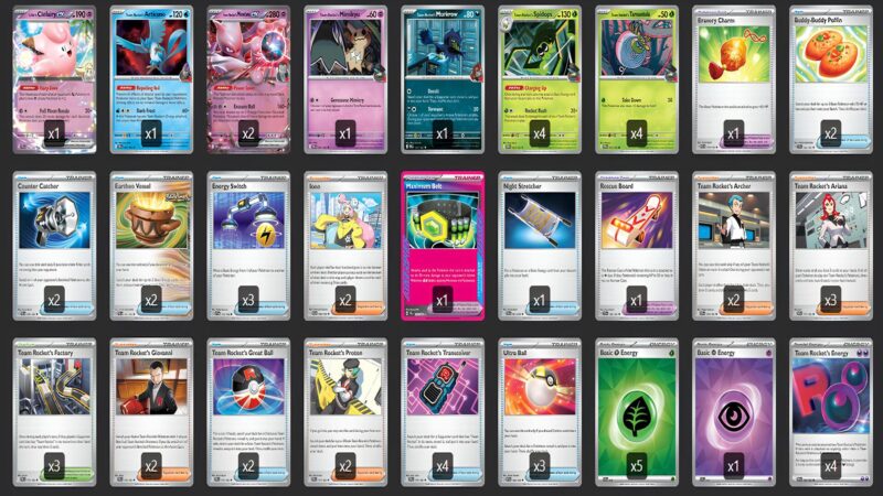 Pokemon TCG: Best Team Rocket’s Mewtwo Ex Deck Guide (Destined Rivals ...
