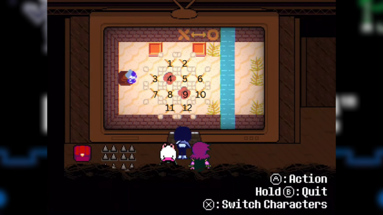 Deltarune: How To Solve the Lancer Puzzle (Chapter 3) - Deltia's Gaming