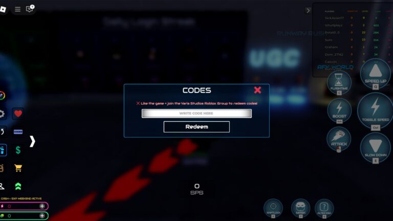 Flashpoint Worlds Collide Codes (March 2026) - Deltia's Gaming