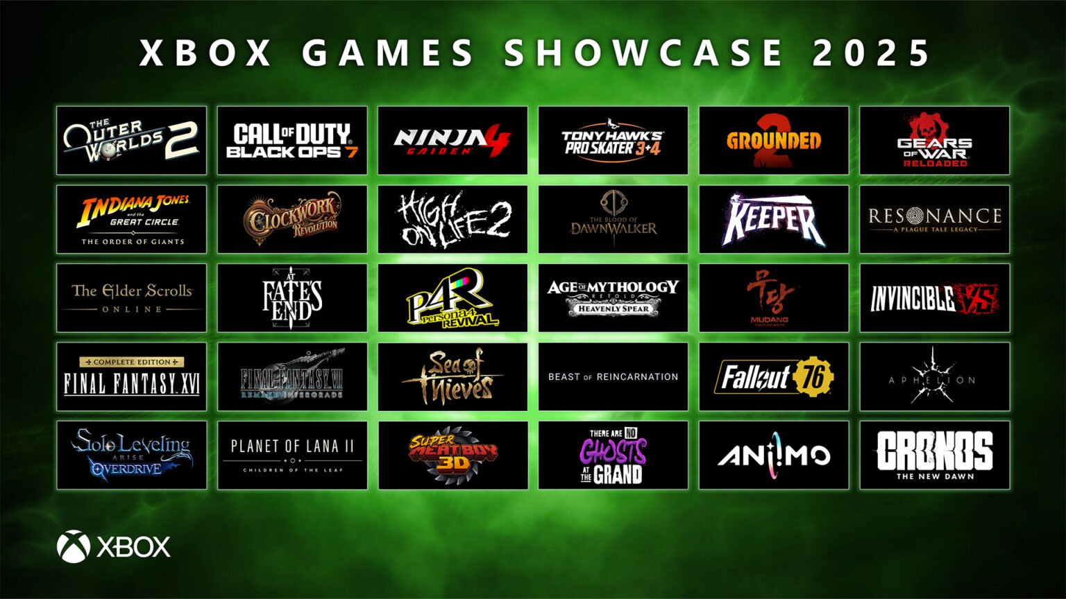 All Major Game Announcements at the Xbox Games Showcase 2025 - Deltia's ...