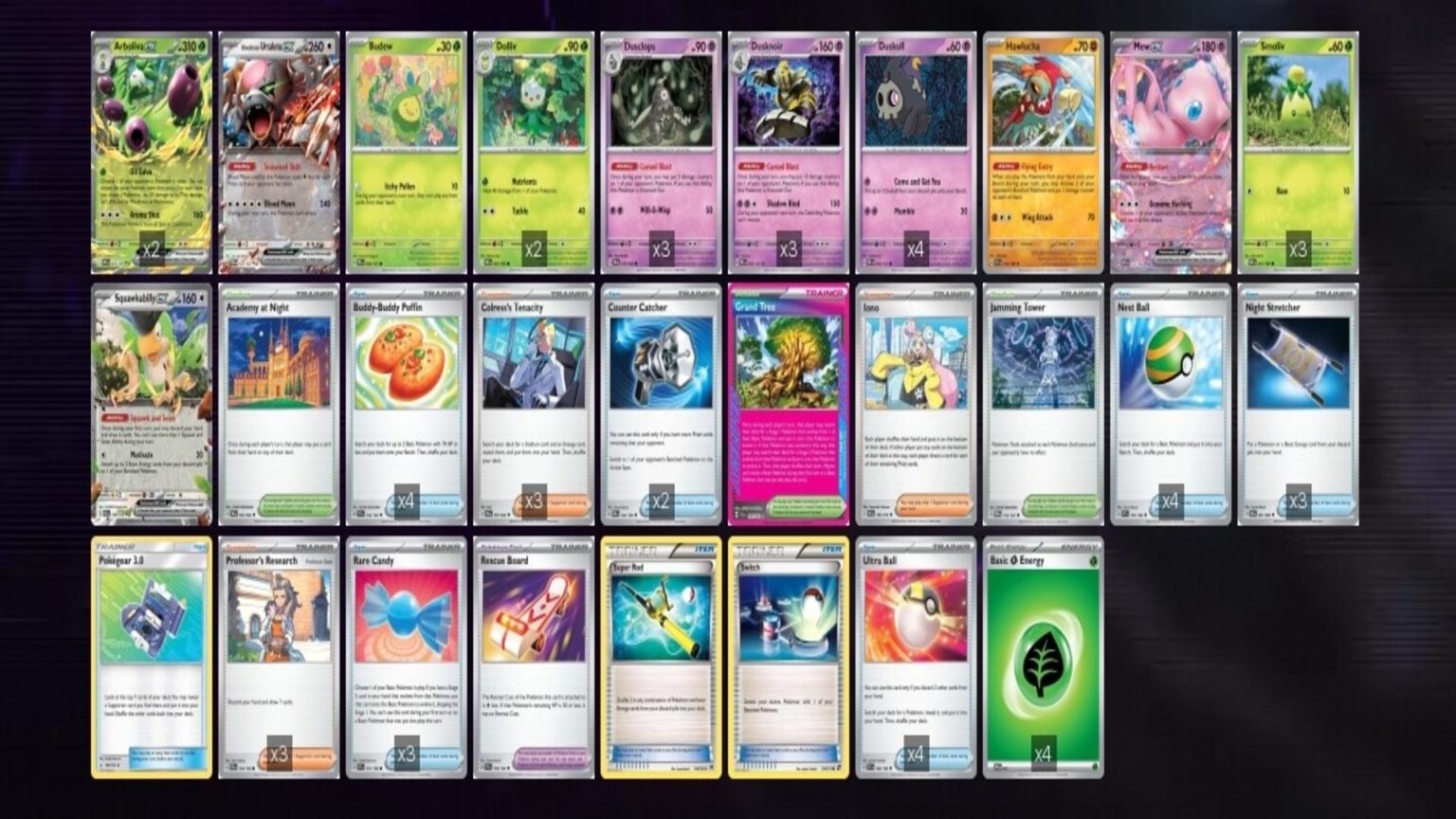 Pokemon TCG: Best Arboliva Ex Deck (Destined Rivals) - Deltia's Gaming