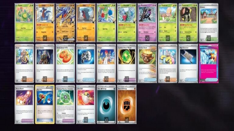 Pokemon TCG: Best Cynthia's Garchomp ex Deck Guide (Destined Rivals) - Deltia's Gaming