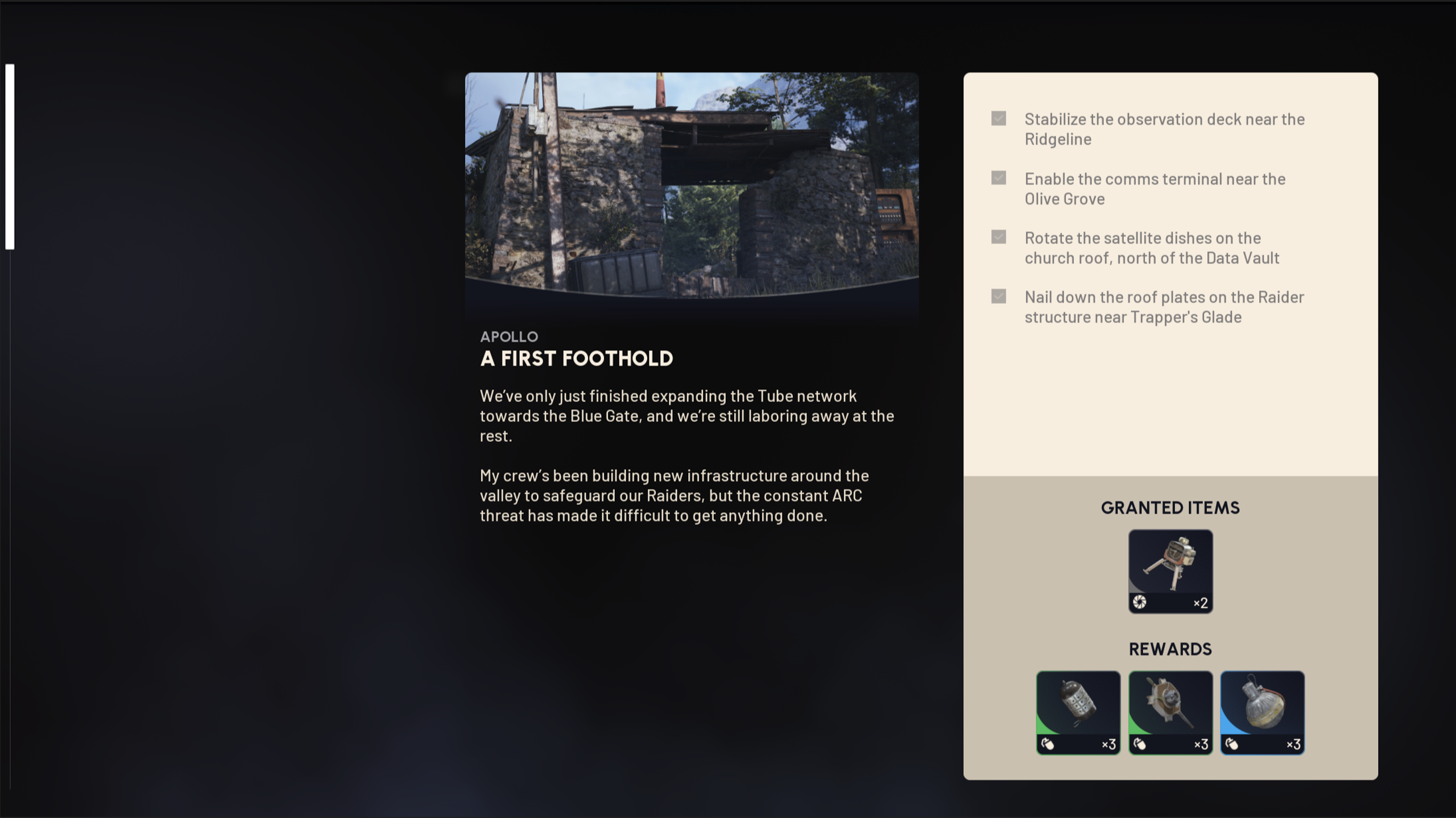 Arc Raiders: First Foothold Quest Guide - Deltia's Gaming