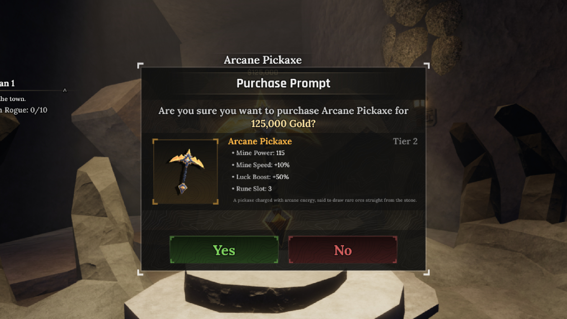 The Forge Arcane Pickaxe Guide - Deltia's Gaming