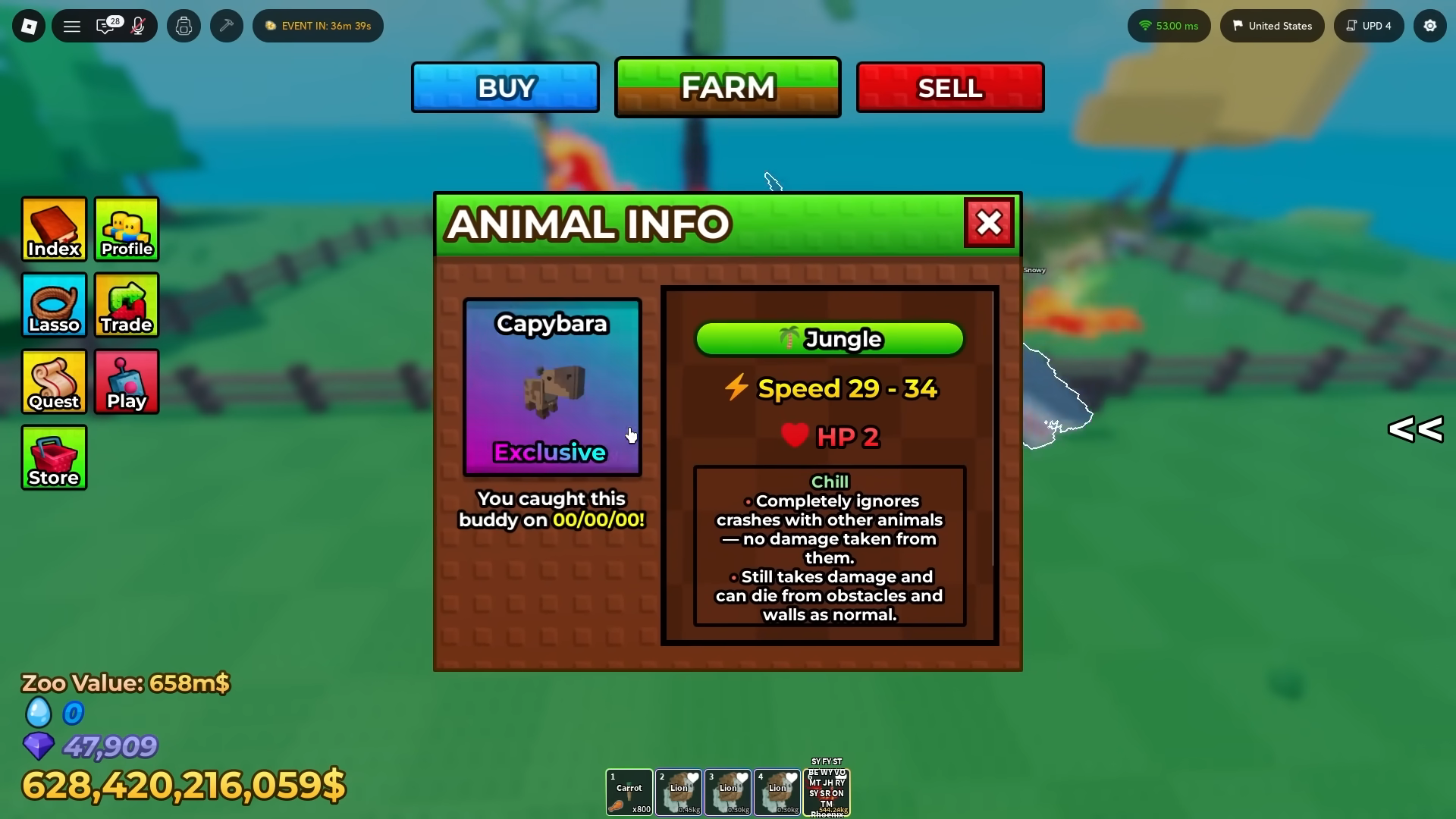 How To Get Capybara in Raise Animals - Deltia's Gaming