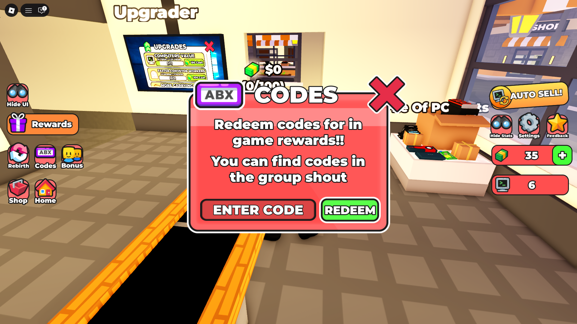 Sell Gaming PCS and Prove Mom Wrong Codes (November 2025) - Deltia's Gaming