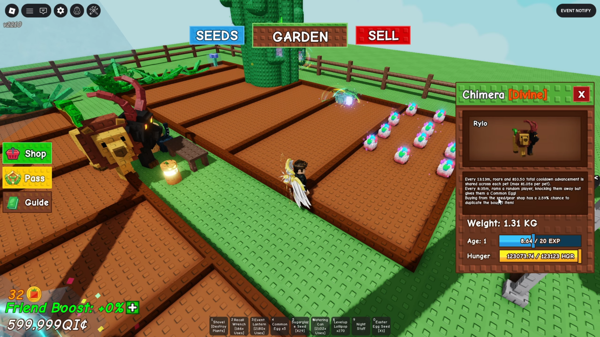 What Does the Chimera Pet Do in Grow a Garden? - Deltia's Gaming