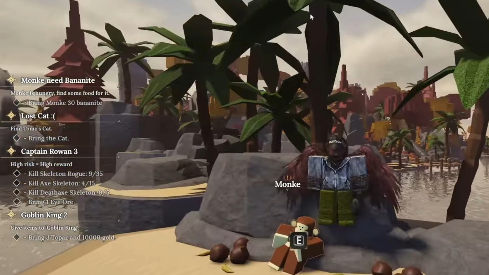 The Forge Monkey Quest Guide - Deltia's Gaming