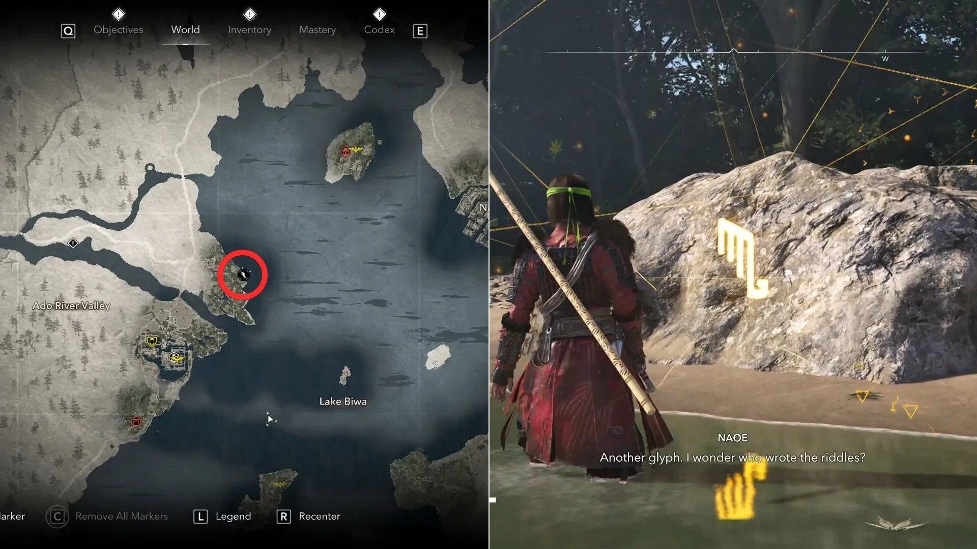 Assassin's Creed Shadows Glyph Location Guide - Deltia's Gaming