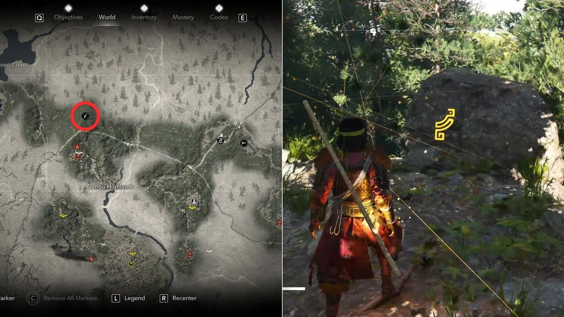 Assassin's Creed Shadows Glyph Location Guide - Deltia's Gaming