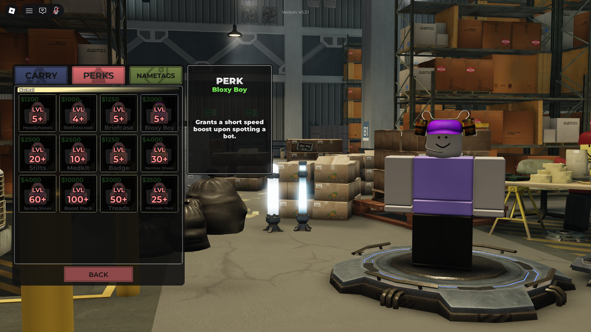 All Perks in Evade - Deltia's Gaming