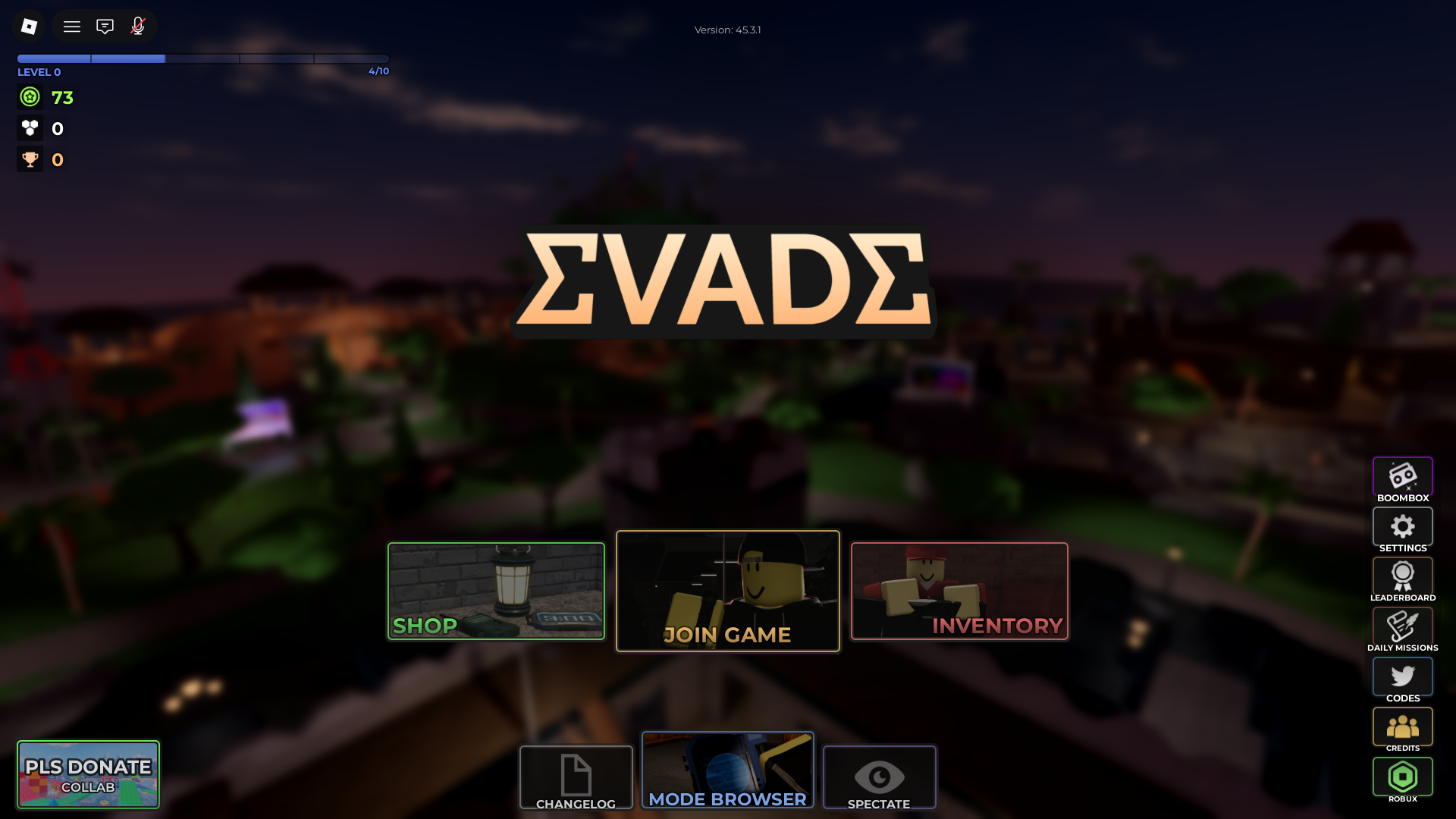 All Game Modes in Evade - Deltia's Gaming