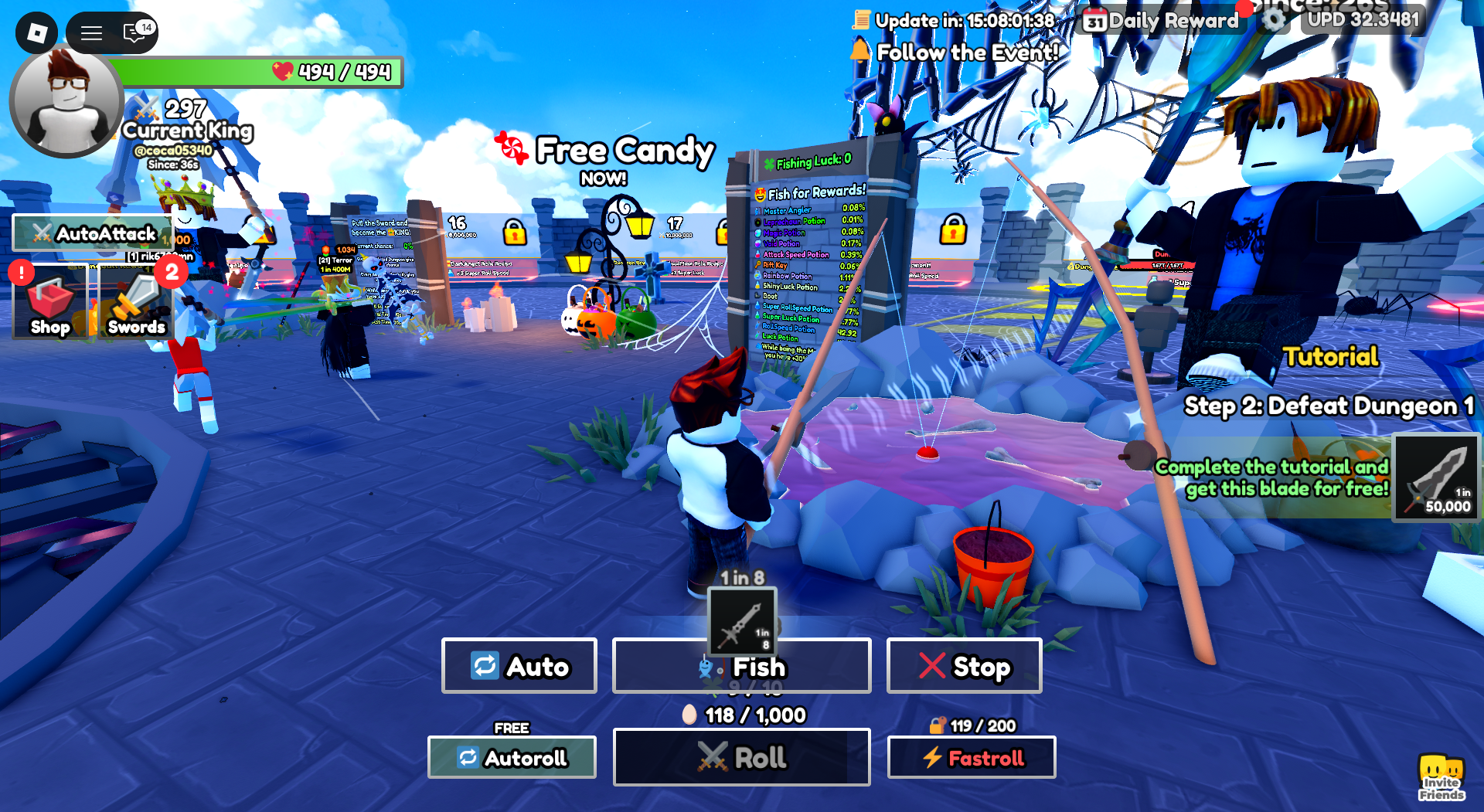 Dungeon RNG Codes (November 2025) - Deltia's Gaming