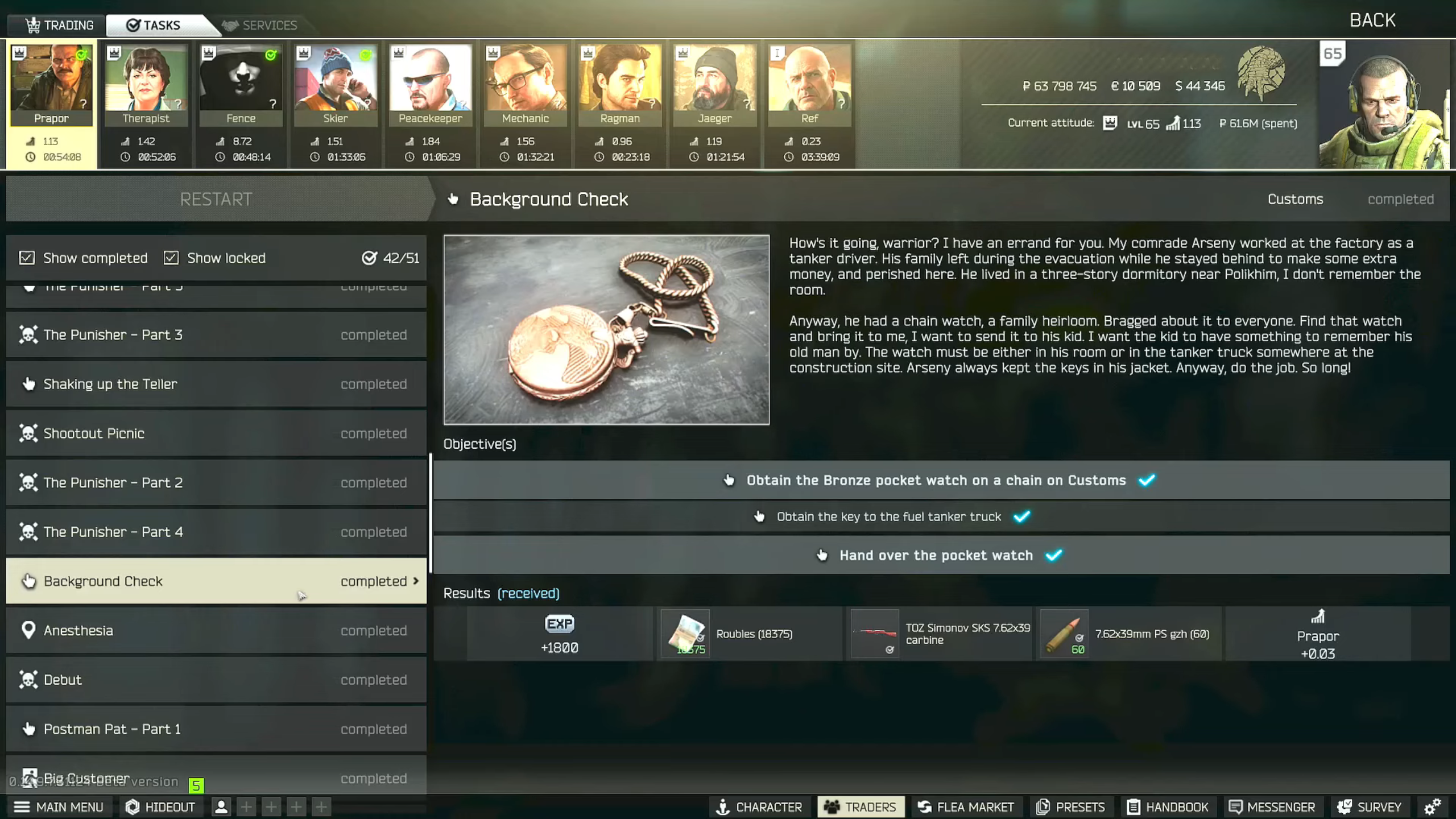 Escape From Tarkov: Background Check Quest Guide - Deltia's Gaming