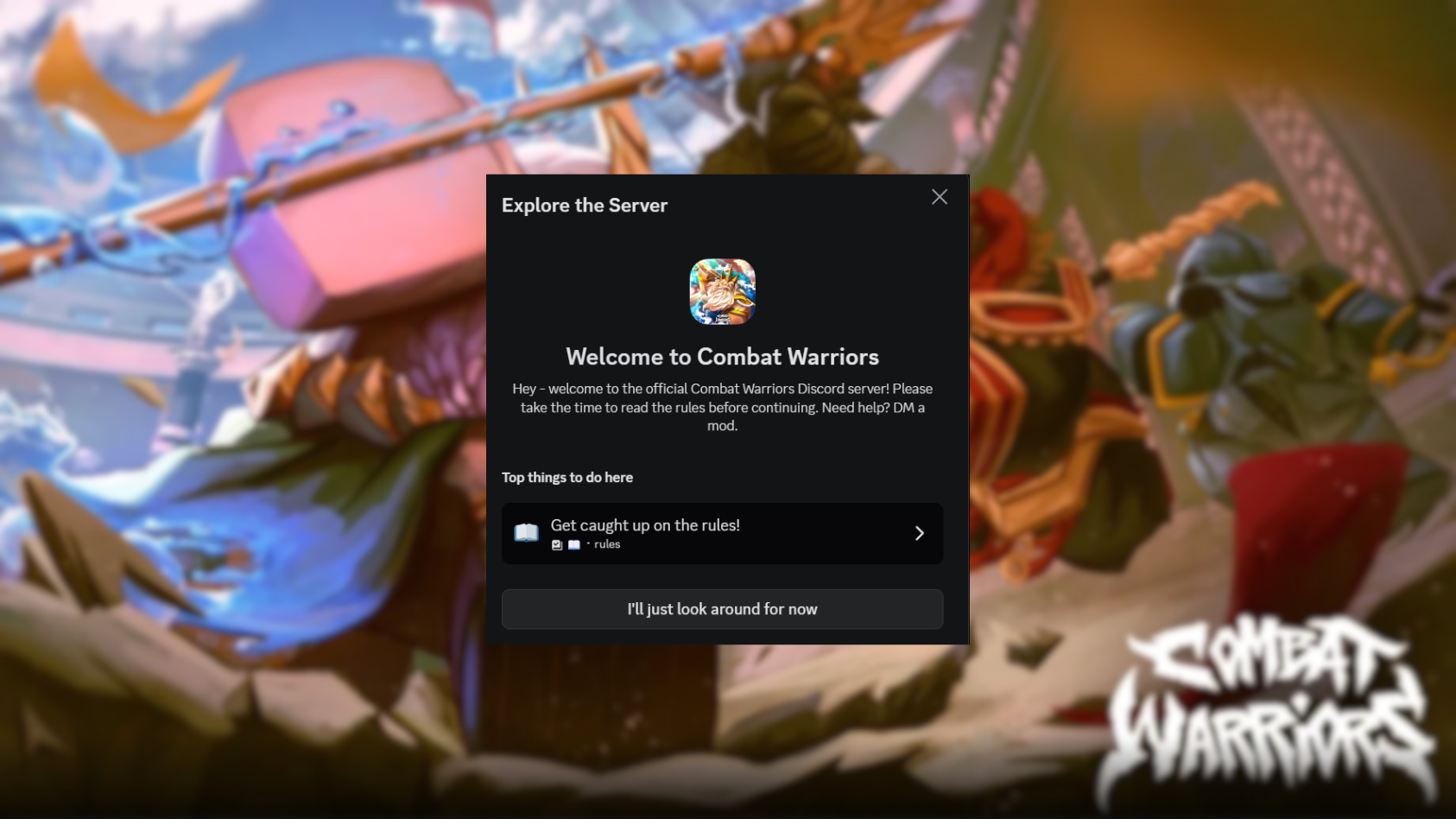 How To Join Combat Warriors Official Discord And Trello - Deltia's Gaming