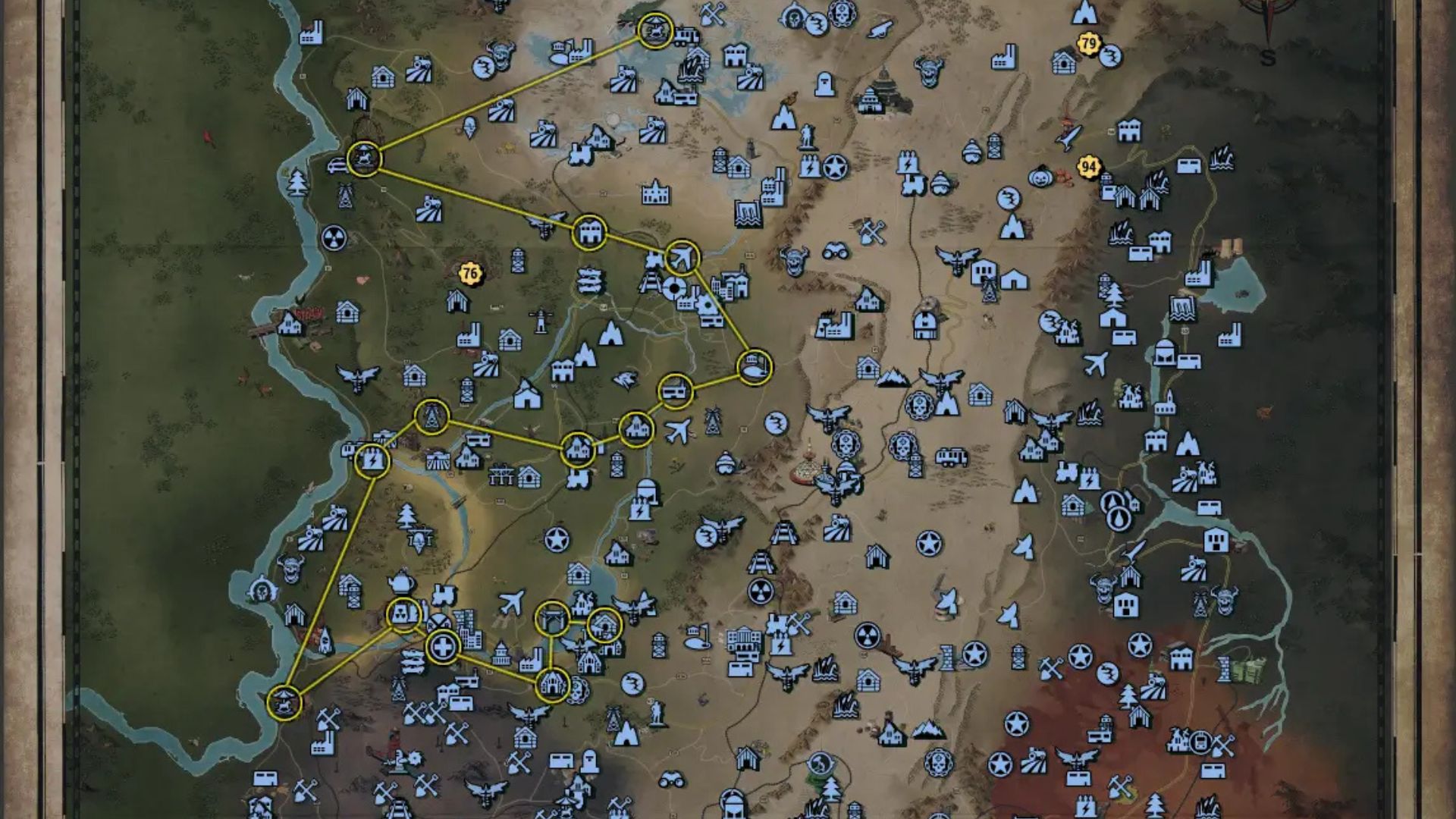 Fallout 76: Holiday Scorched Locations, Best Farming Routes, and ...