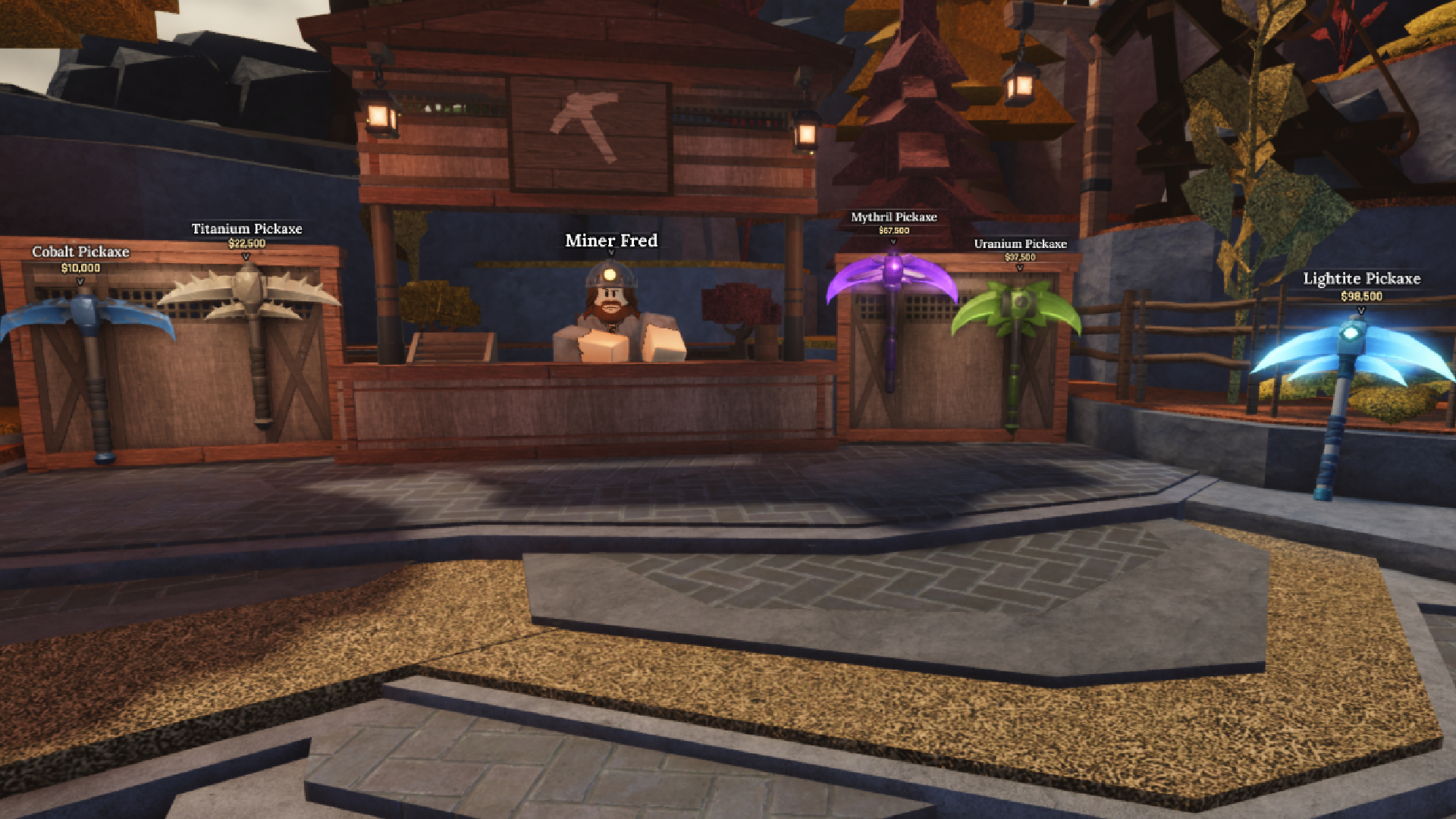 The Forge Pickaxe Progression Guide - Deltia's Gaming