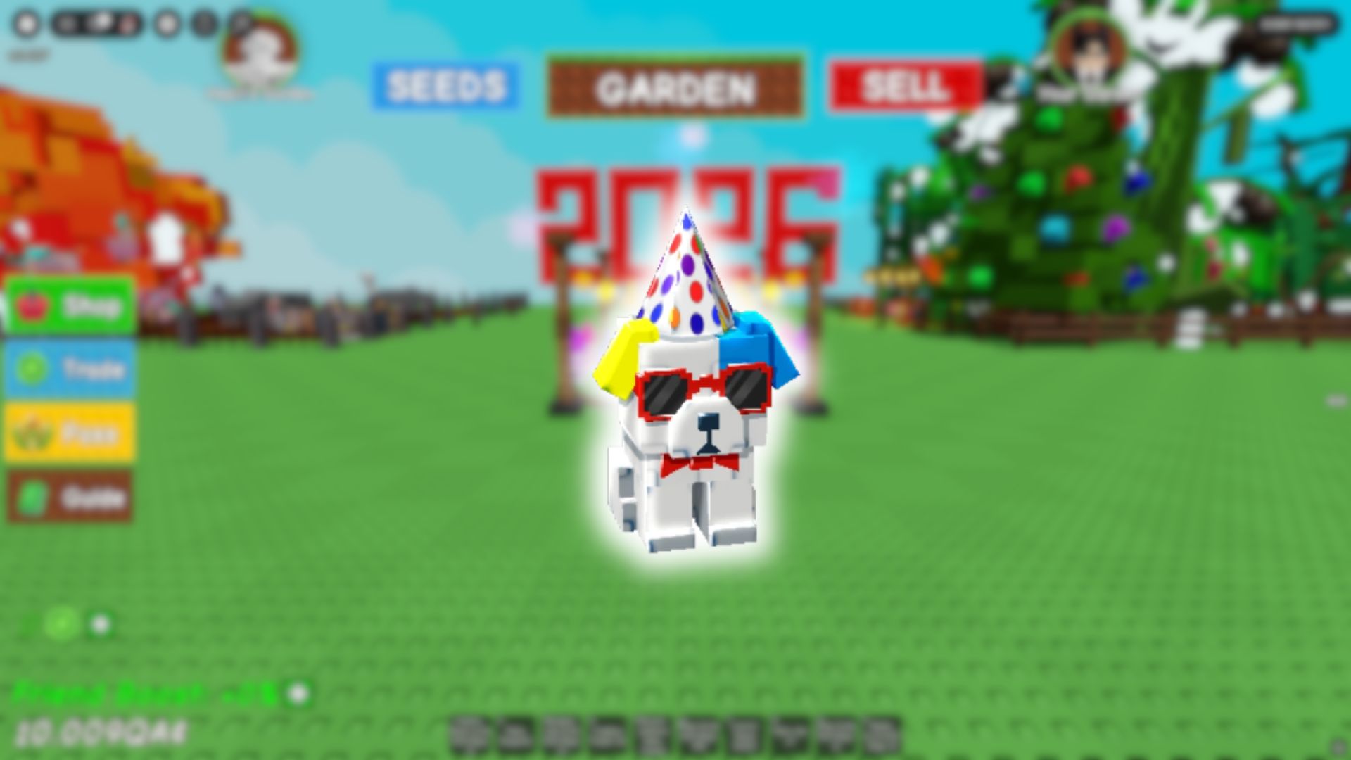 What Does the Celebration Puppy Pet Do in Grow a Garden? - Deltia's Gaming