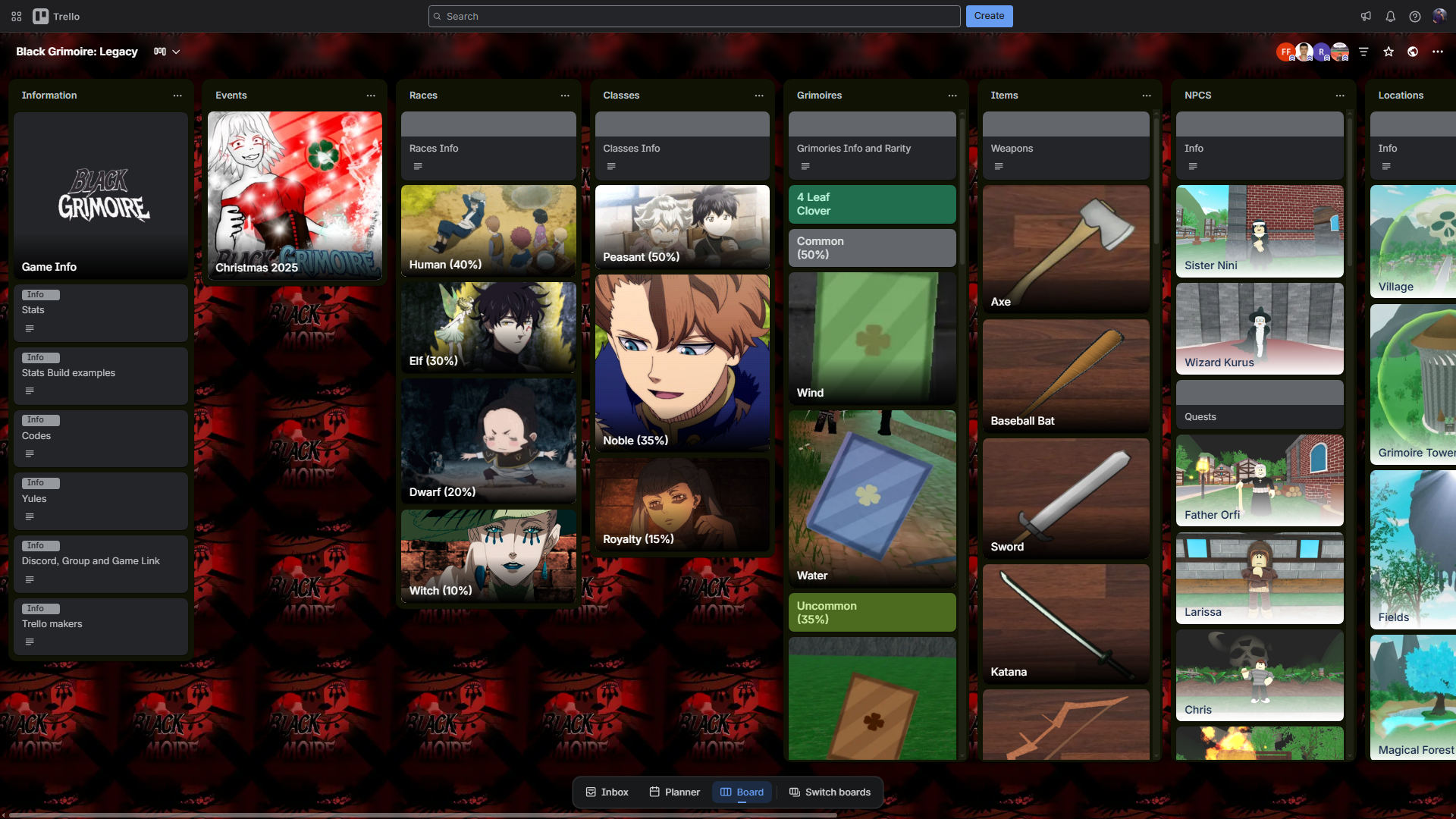 How To Join Black Grimoire Official Discord and Trello - Deltia's Gaming