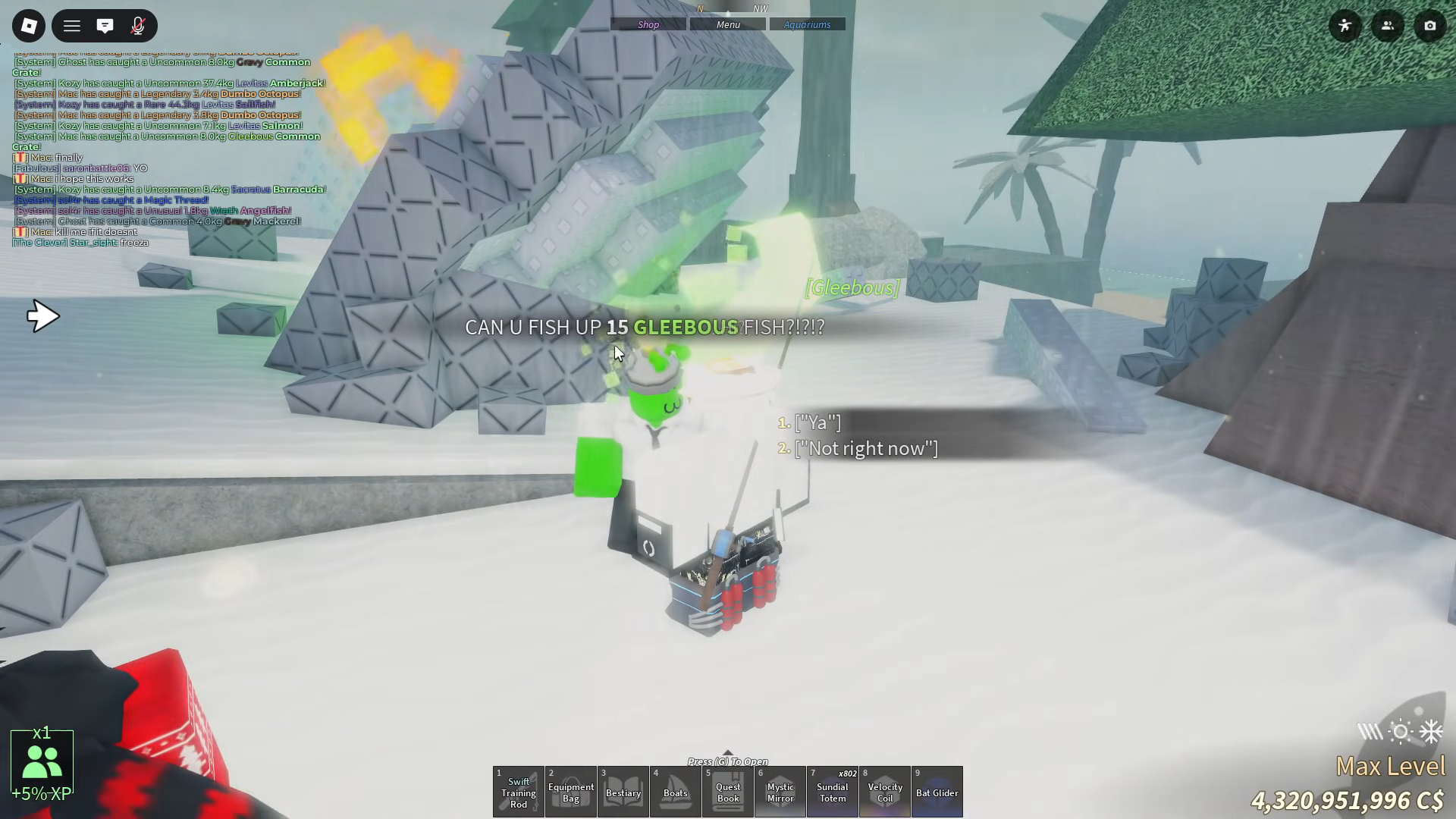 How To Get Gleebous Mutation in Fisch - Deltia's Gaming