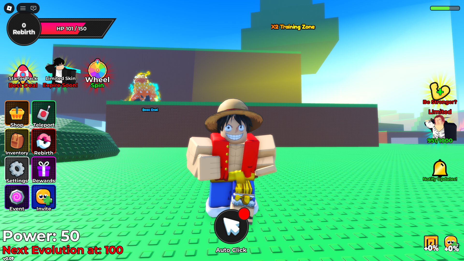 Anime Giant Evolution Codes (December 2025) - Deltia's Gaming