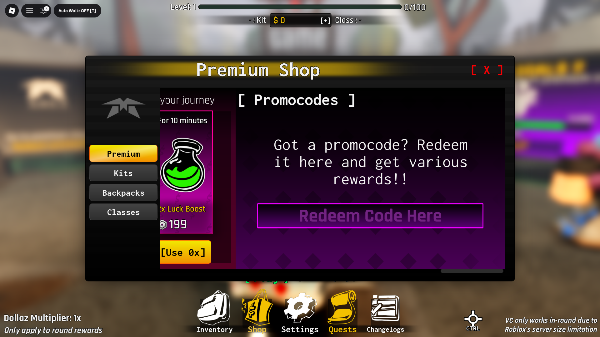 Walk or Die Codes (December 2025) - Deltia's Gaming