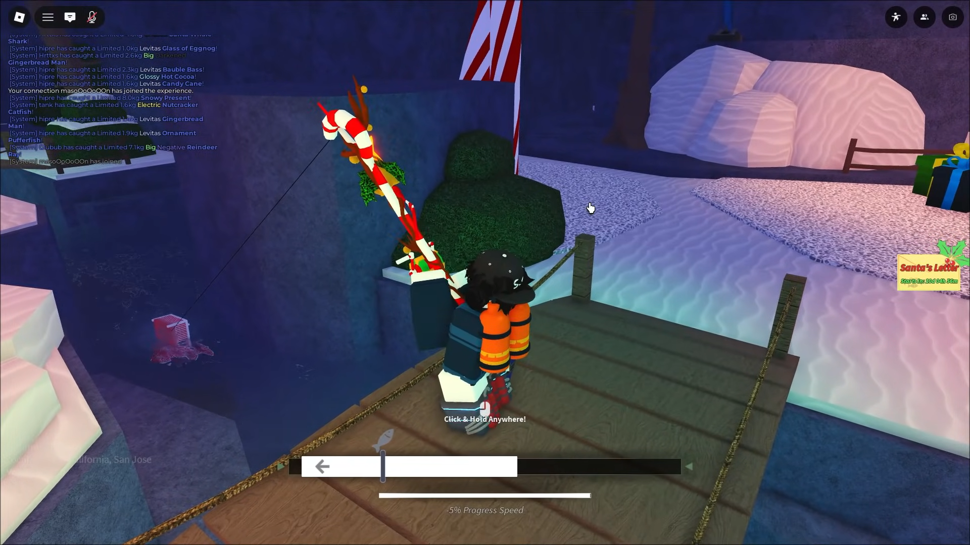 How To Get Santa's Miracle Rod in Fisch - Deltia's Gaming