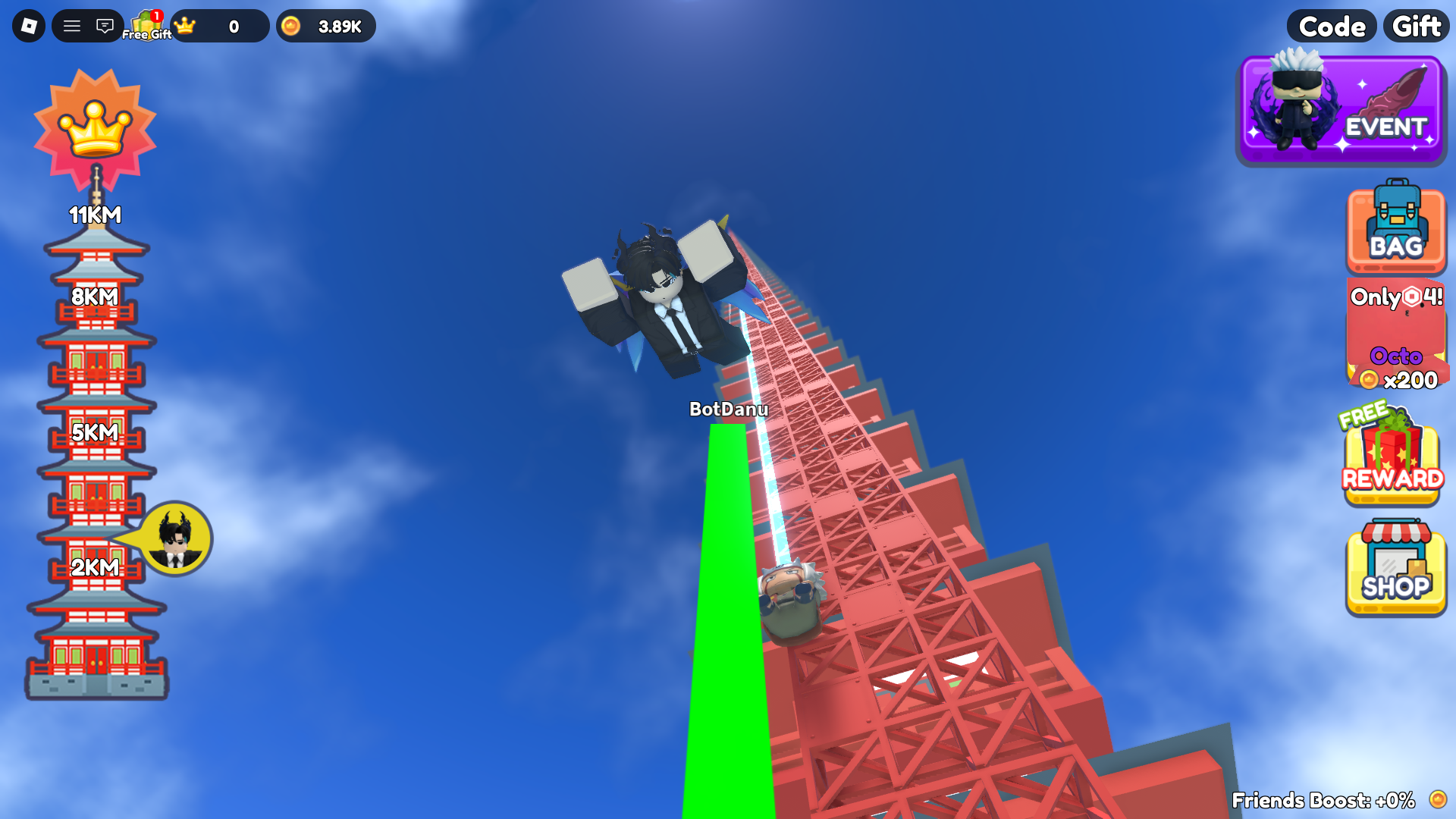 Anime Climb and Jump Codes (December 2025) - Deltia's Gaming