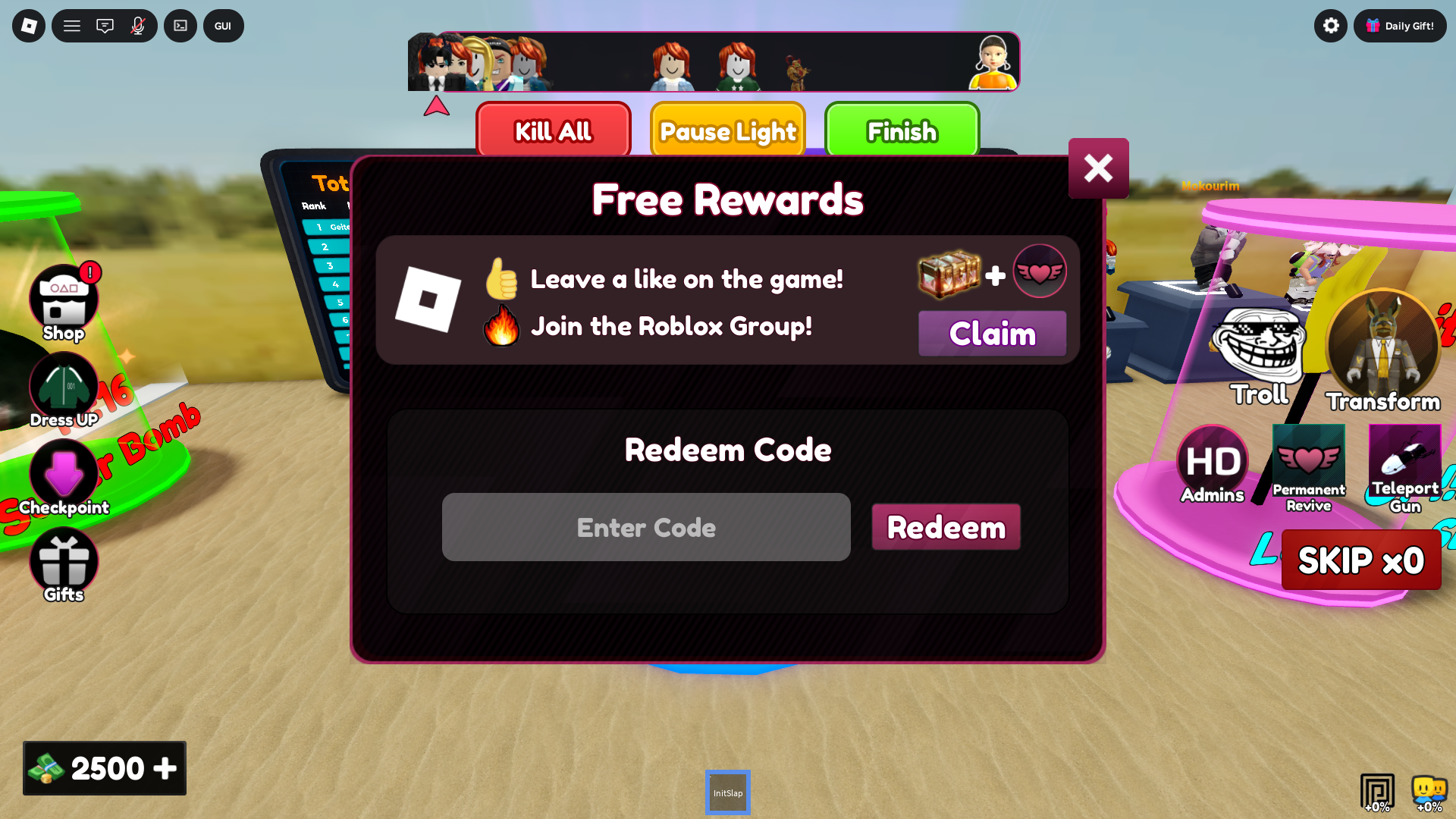 Squid Jump Rope Tower Codes (December 2025) - Deltia's Gaming