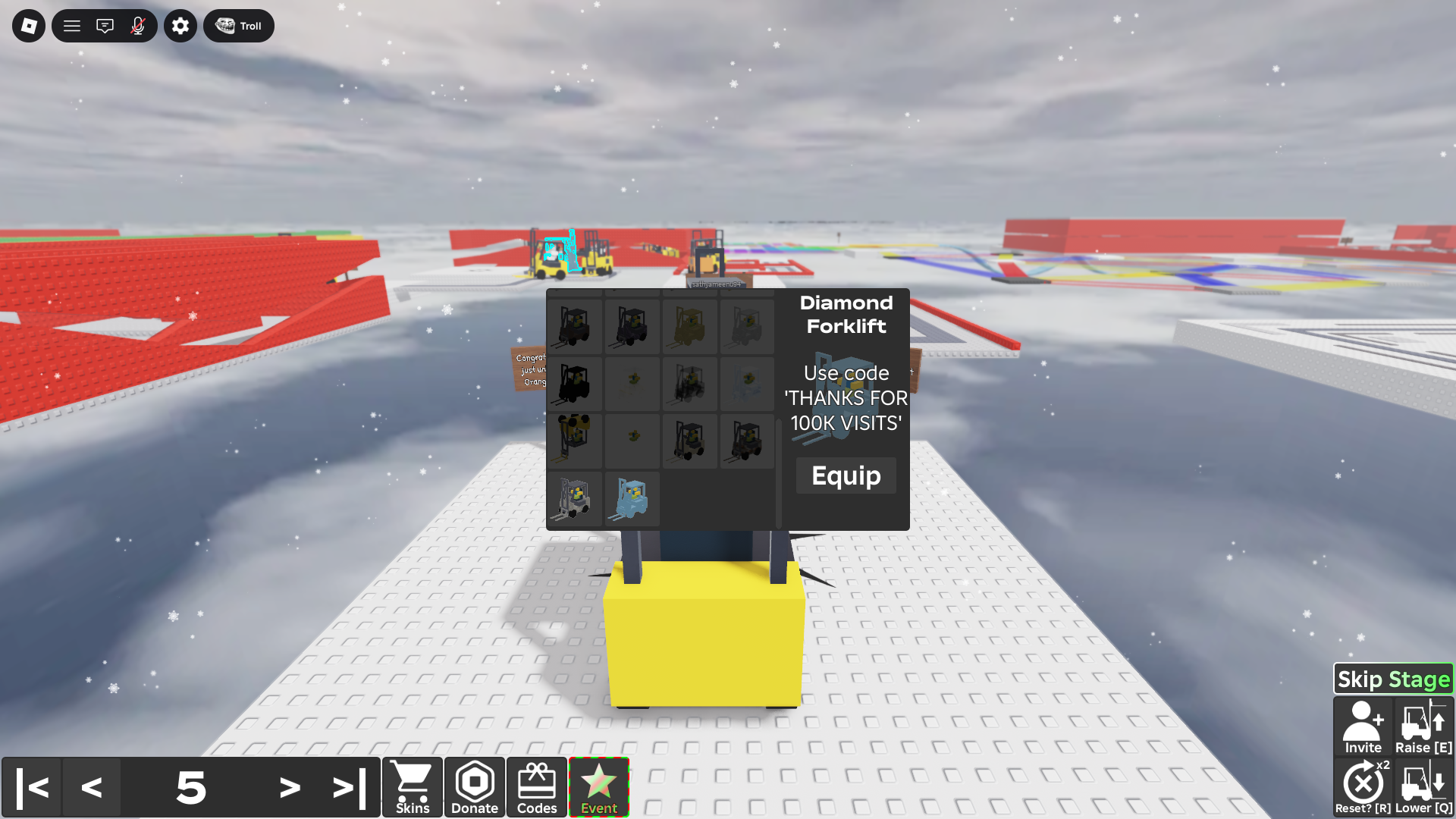 Become Forklift Certified Obby Codes (December 2025) - Deltia's Gaming