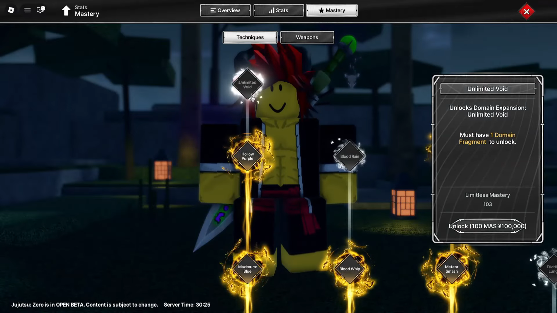 How To Get Domain Expansion in Jujutsu Zero - Deltia's Gaming