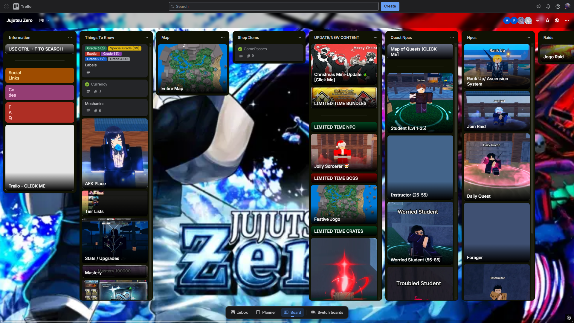 How To Join Jujutsu Zero Official Discord And Trello - Deltia's Gaming