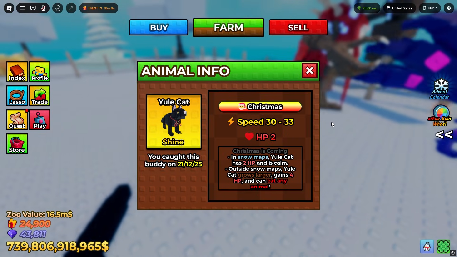 How To Get Yule Cat in Raise Animals - Deltia's Gaming