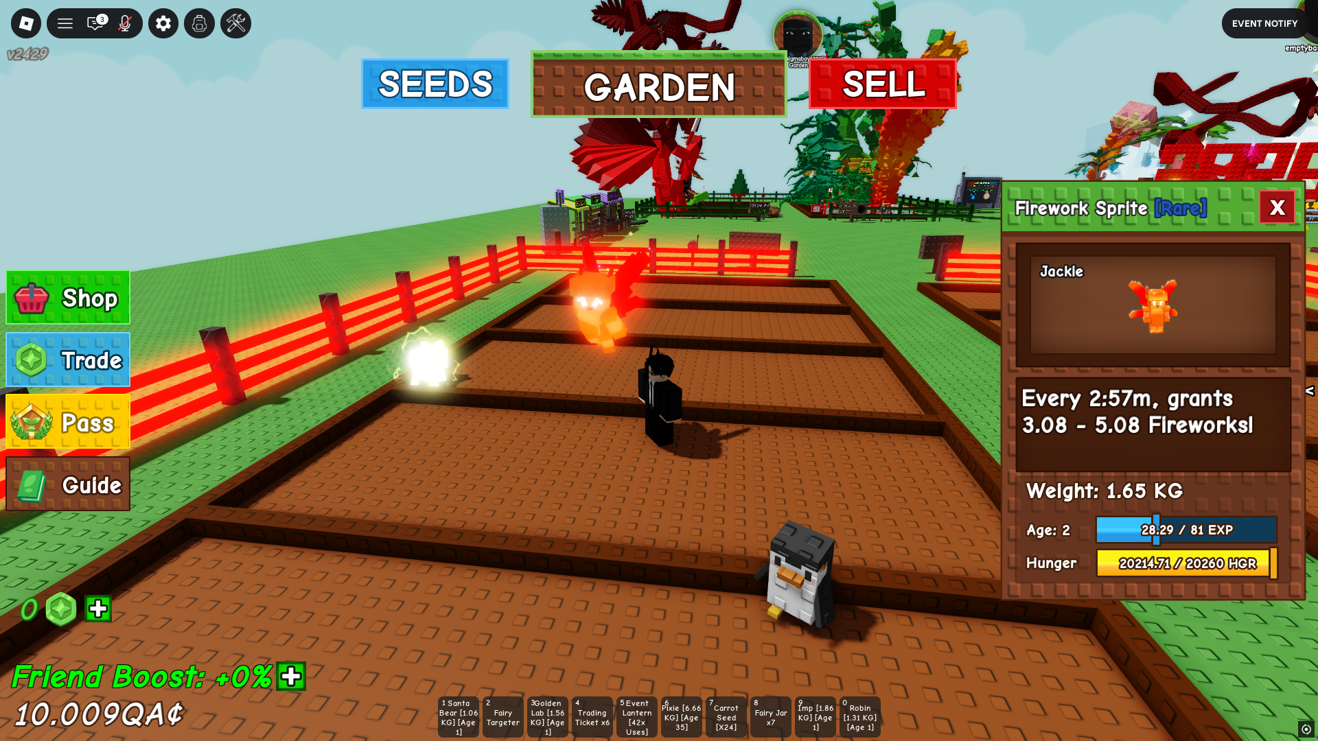 What Does the Firework Sprite Pet Do in Grow a Garden? - Deltia's Gaming