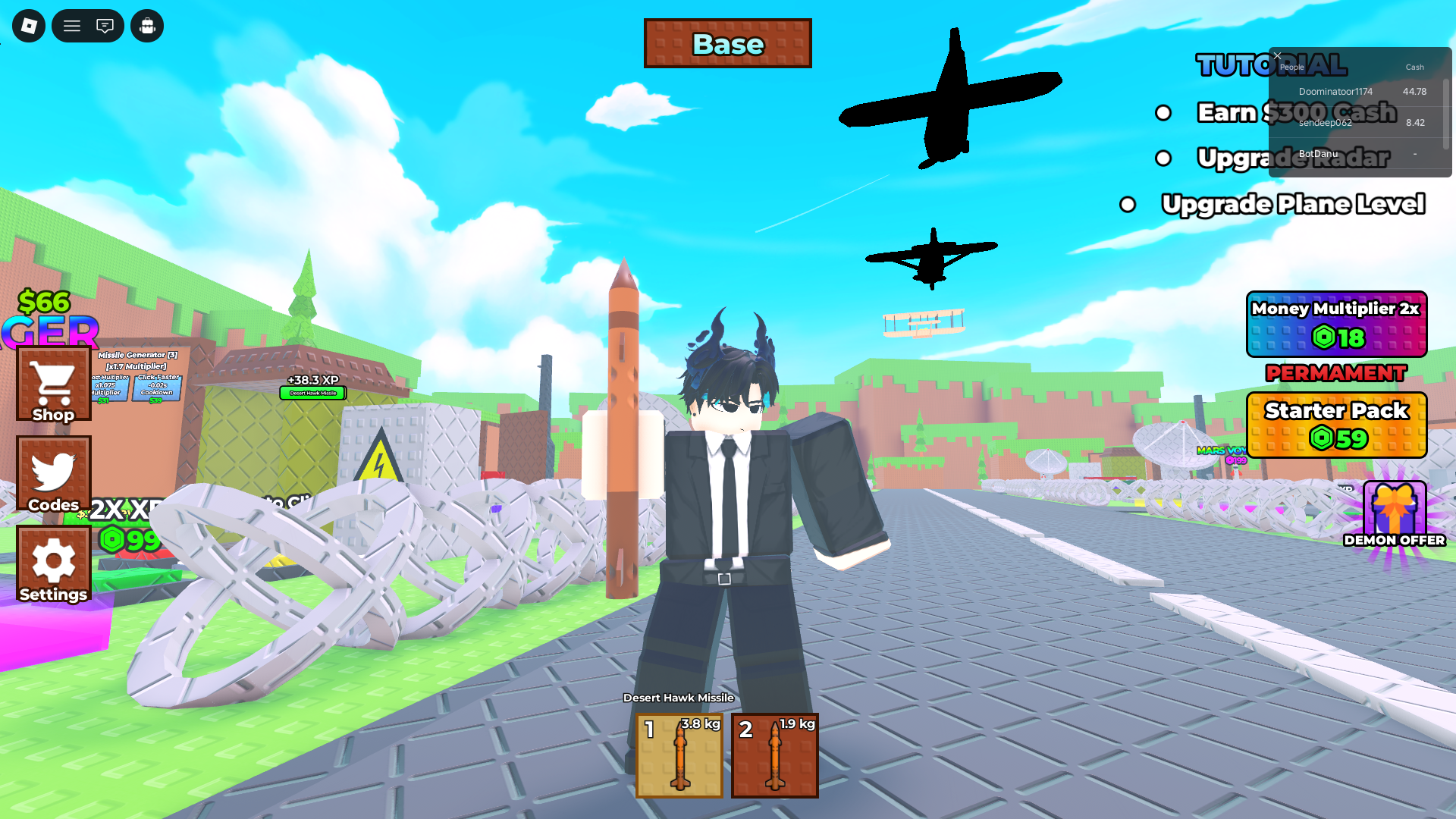 Shoot a Plane Codes (December 2025) - Deltia's Gaming